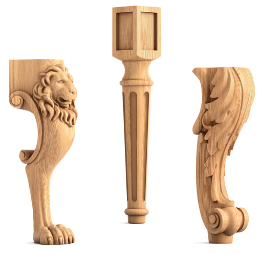 Decorative Wood Trim & Carved Moldings — Hand-Carved Oak