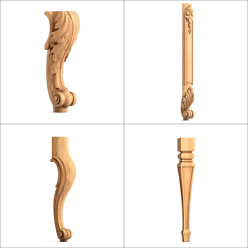 Carved Table Legs – Handcrafted Wooden Designs for Elegant Furniture
