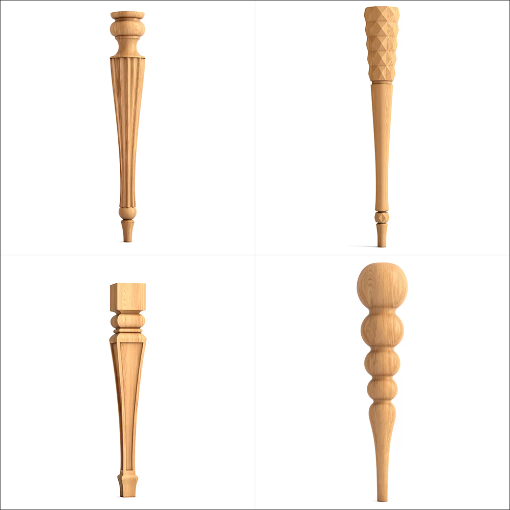 Modern & Tapered Table legs