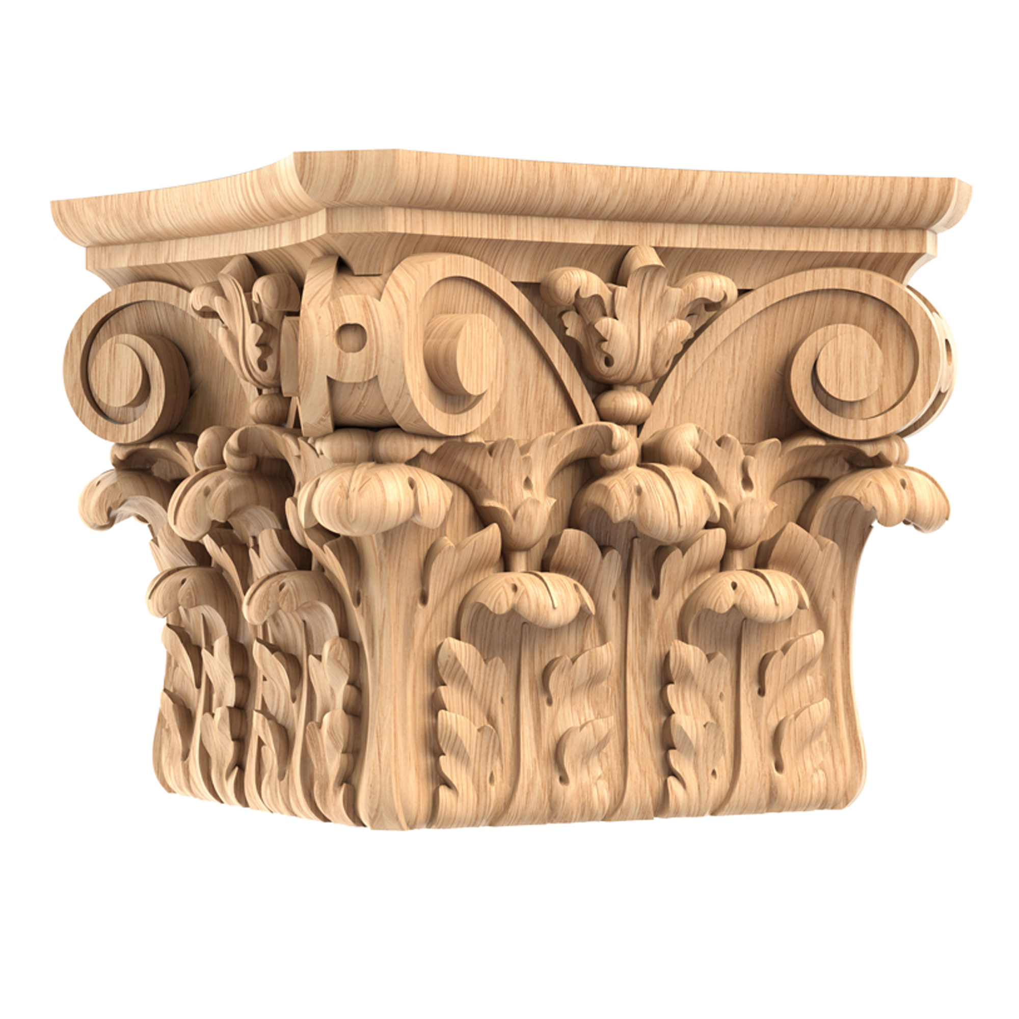 Decorative Capital for Square Column Composite order